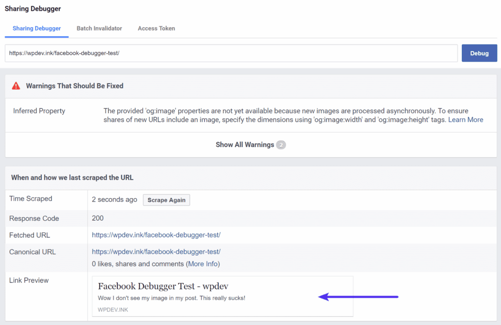 Como Usar o Facebook Debugger para Corrigir Imagens do WordPress - Line Host® Cloud